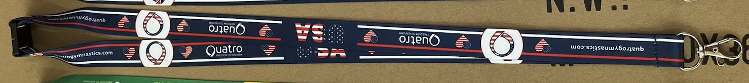 USA 2024 Lanyard – Quatro Apparel Inc