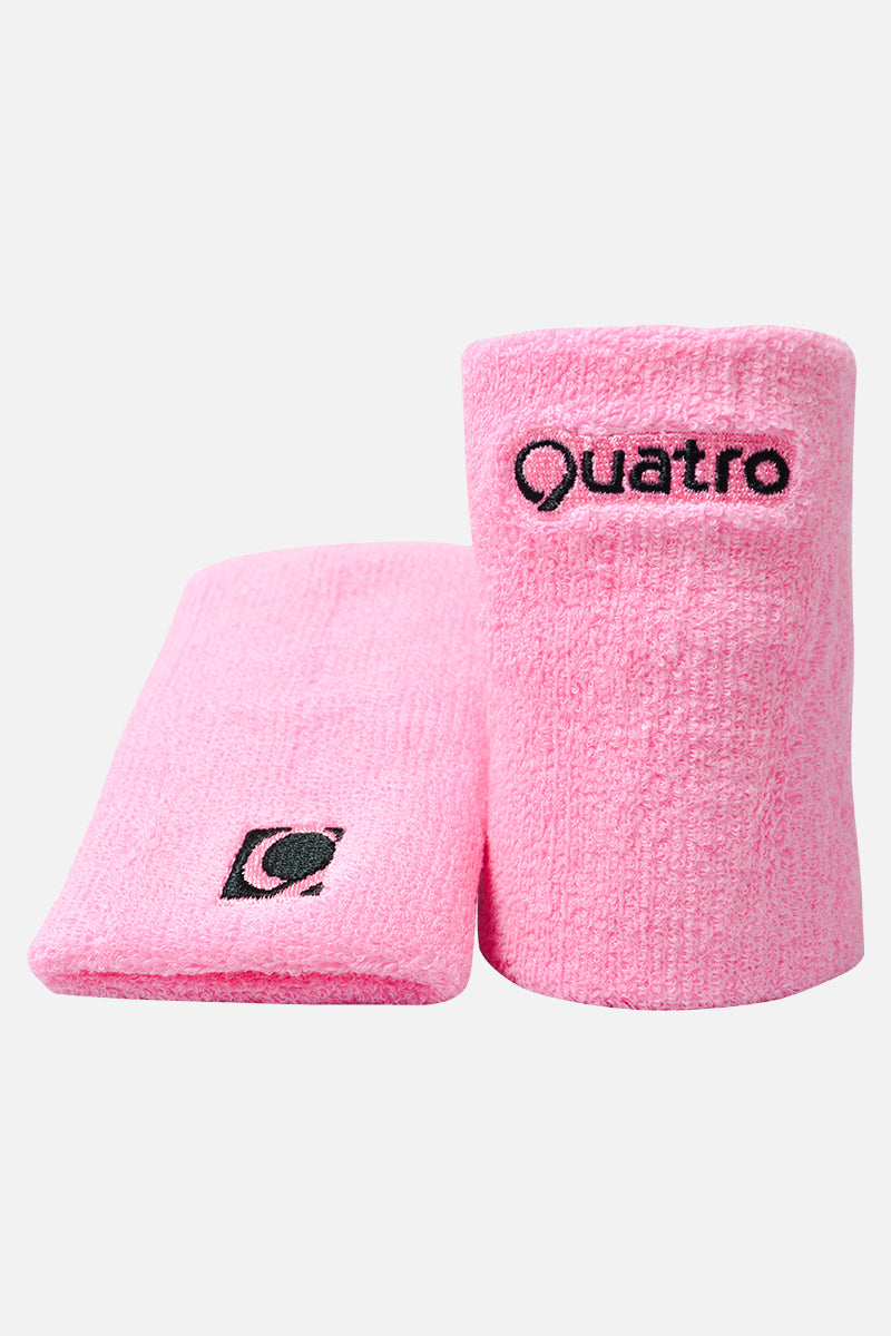 Baby Pink Sweatbands — Quatro Apparel Inc